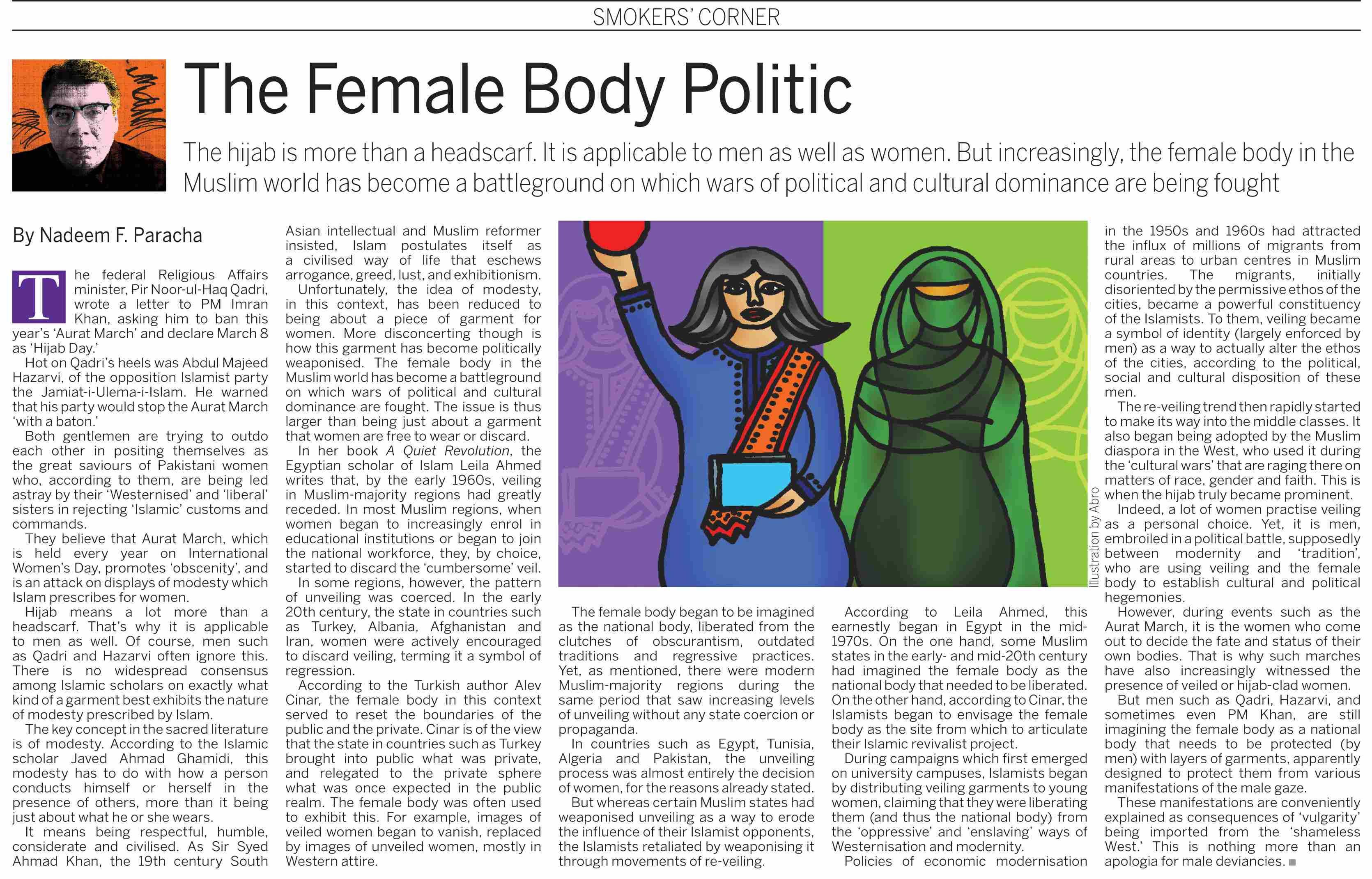 Dawn-ePaper | Feb 27, 2022 | The Female Body Politic