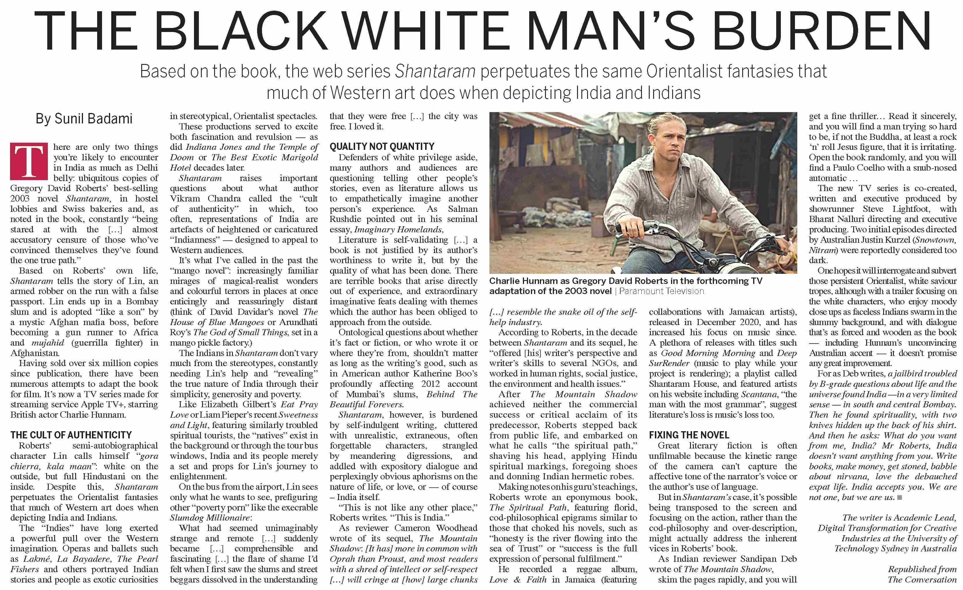 Dawn-ePaper | Nov 13, 2022 | THE BLACK WHITE MAN`S BURDEN