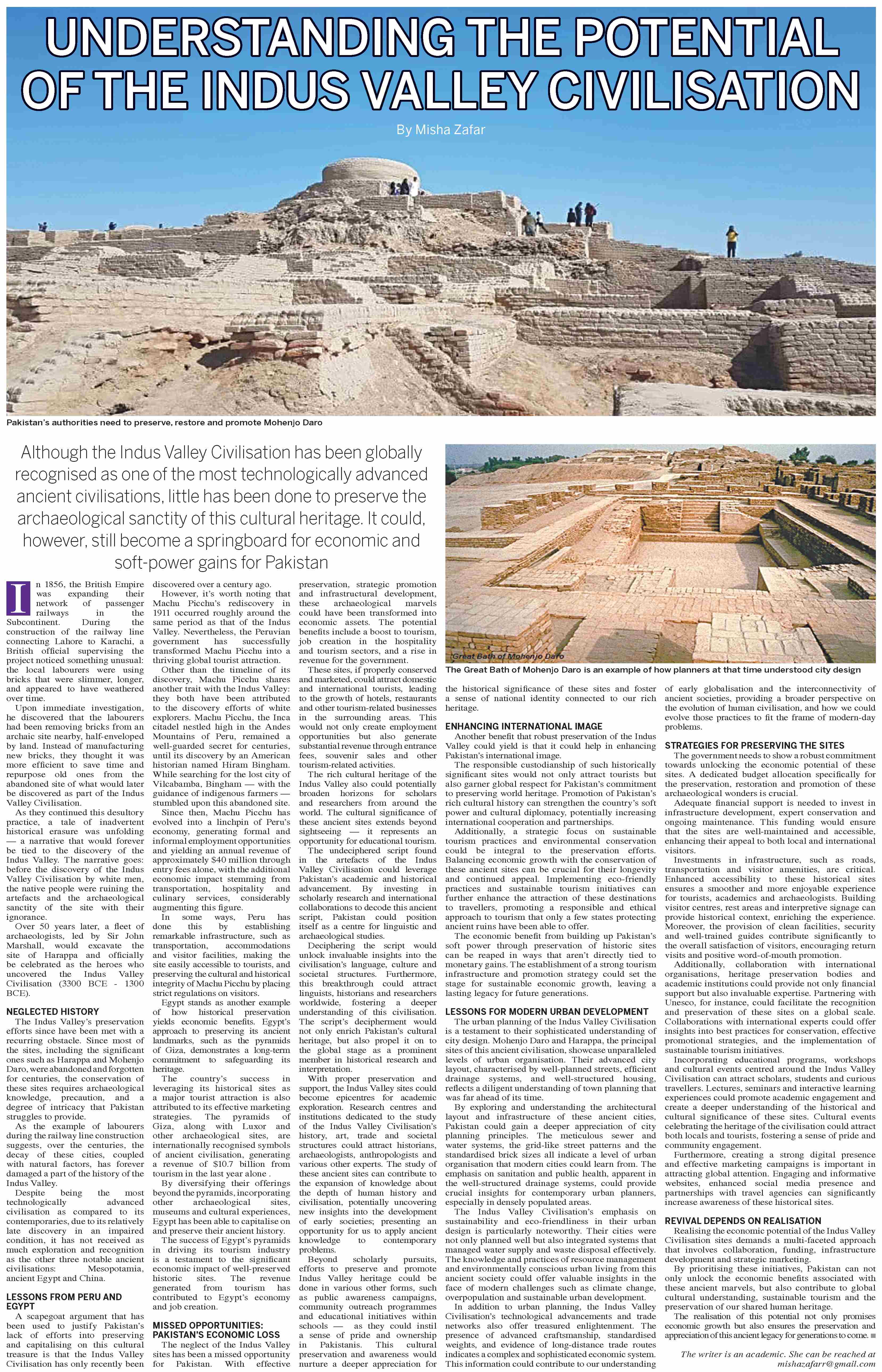 Dawn-ePaper | Dec 10, 2023 | UNDERSTANDING THE POTENTIAL OF THE INDUS ...