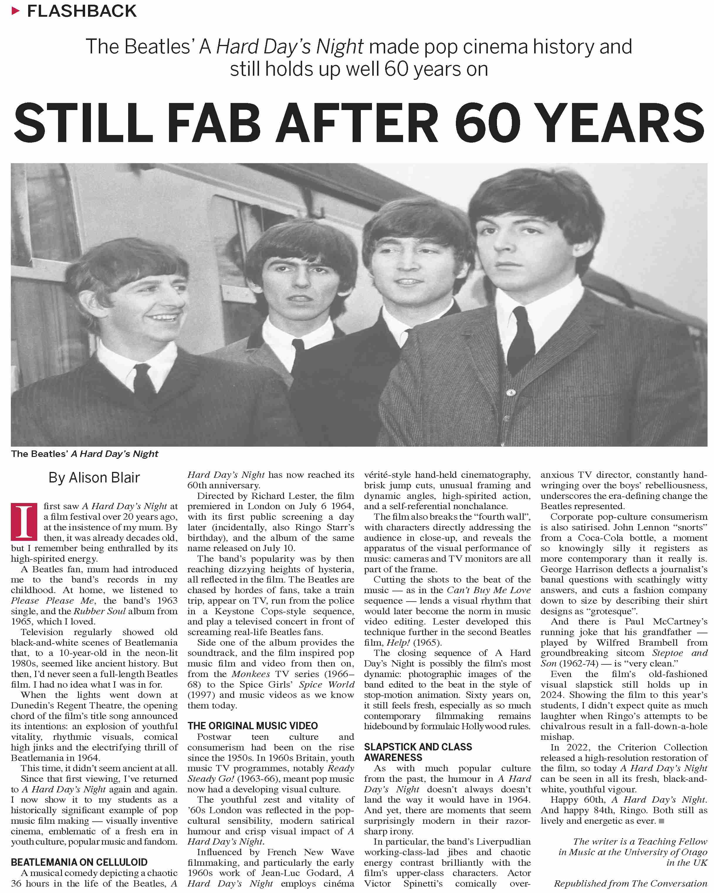 Dawn-ePaper | Jul 21, 2024 | STILL FAB AFTER 60 YEARS