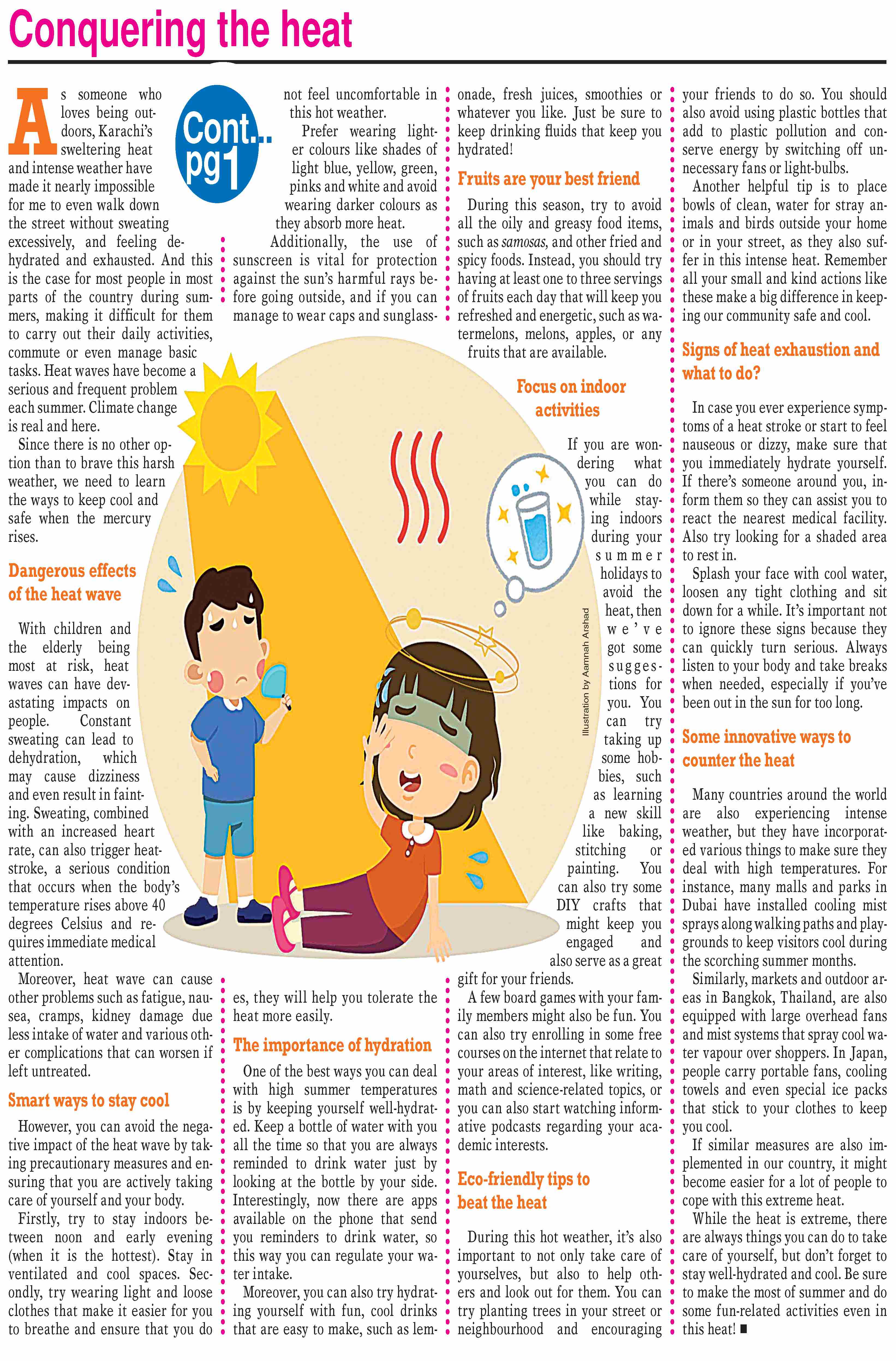 Dawn-ePaper | May 17, 2025 | Conquering the heat