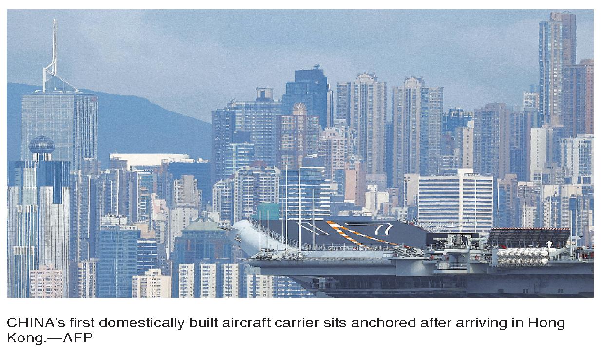 Dawn-ePaper | Jul 04, 2025 | Chinese carrier moors in Hong Kong on ...