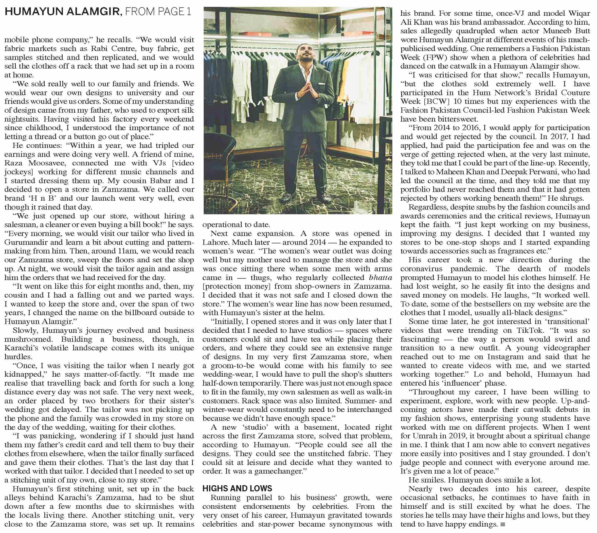 Dawn-ePaper | Jul 06, 2025 | BETTING ON HIMSELF