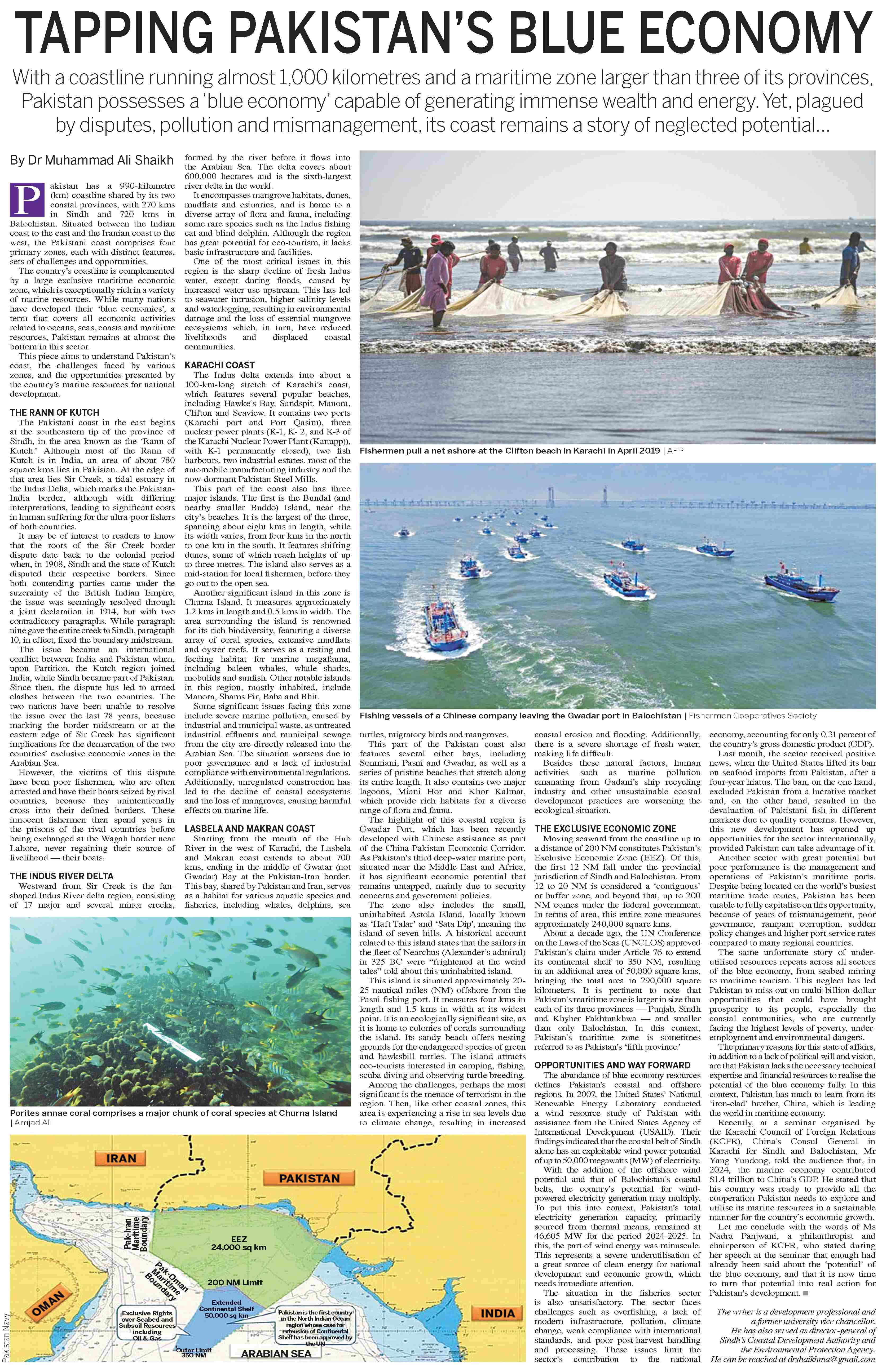 Dawn-ePaper | Sep 21, 2025 | TAPPING PAKISTAN`S BLUE ECONOMY