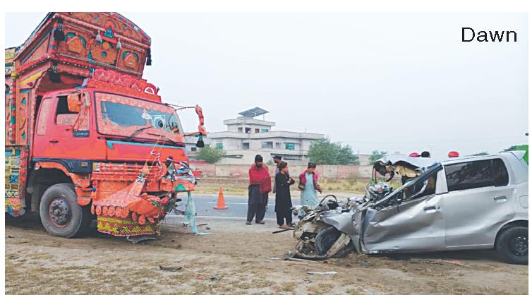 Dawn-ePaper | Oct 09, 2025 | Four lecturers die in accident