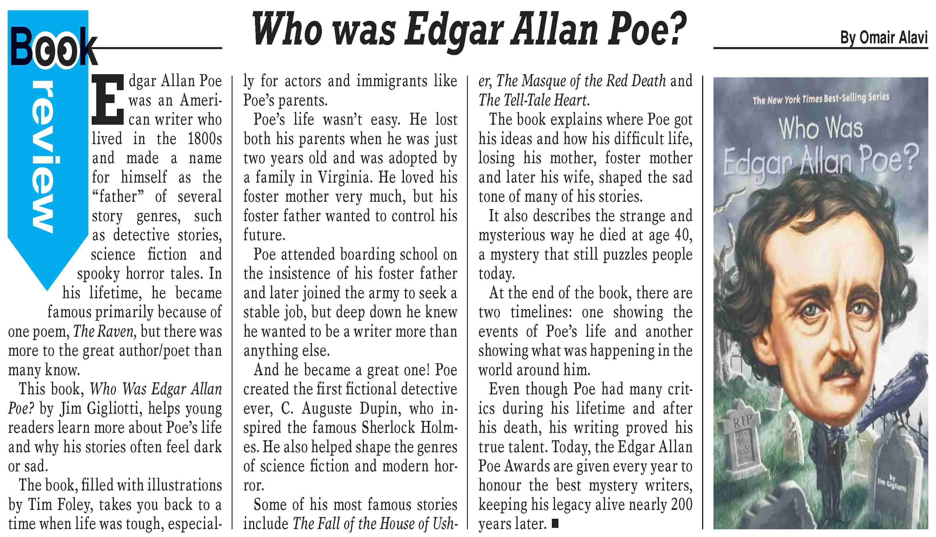 Dawn-ePaper | Dec 06, 2025 | Who was Edgar Allan Poe?
