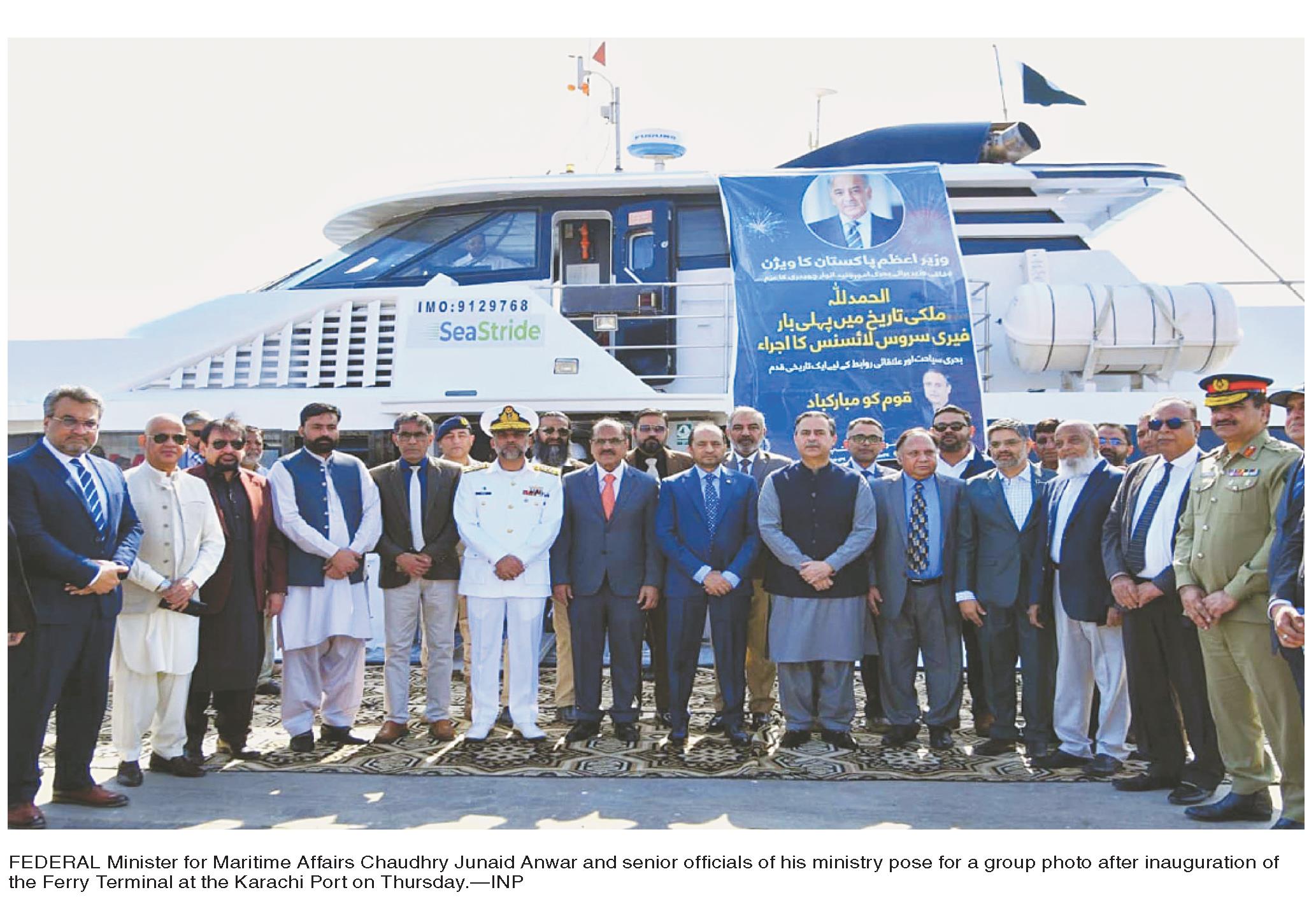 Dawn-ePaper | Jan 09, 2026 | New ferry terminal opens at port