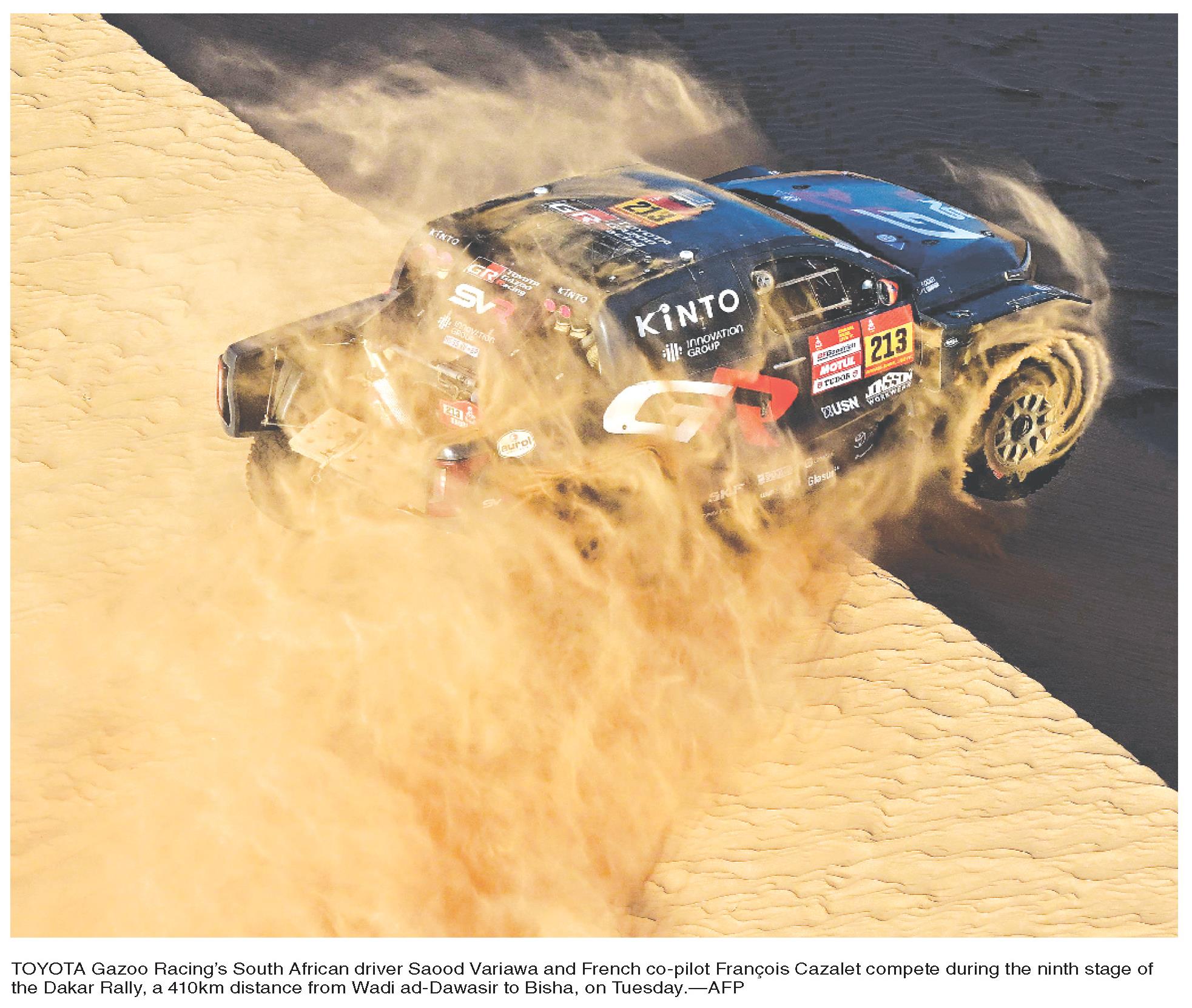 Dawn-ePaper | Jan 14, 2026 | Roma takes Dakar lead as Ford goes one-two
